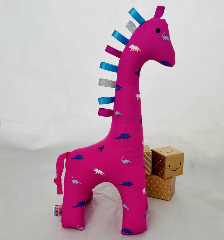 Giraffe Soft Toy - Handmade with love by Cute Cuddles NZ